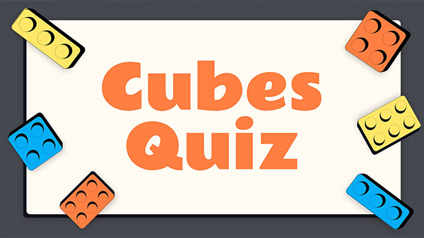 Quiz cubes | Modèles Genially